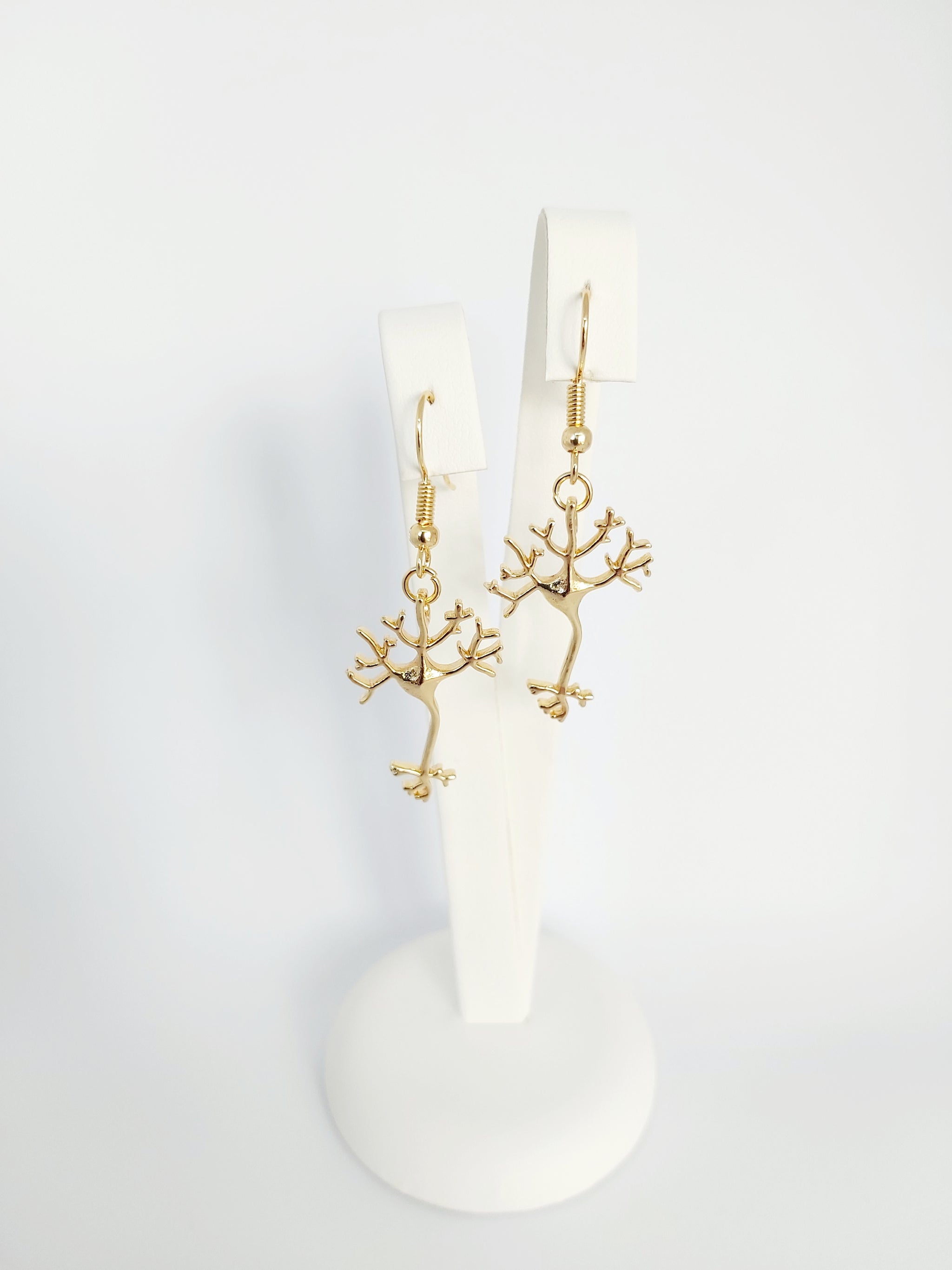 Neuron Earrings – Silver Science